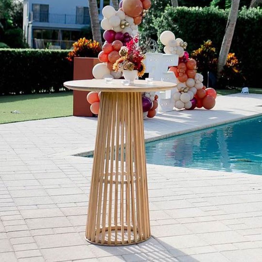 Bohemian Cocktail Table Natural - Specialty Dinning and Cocktail Tables