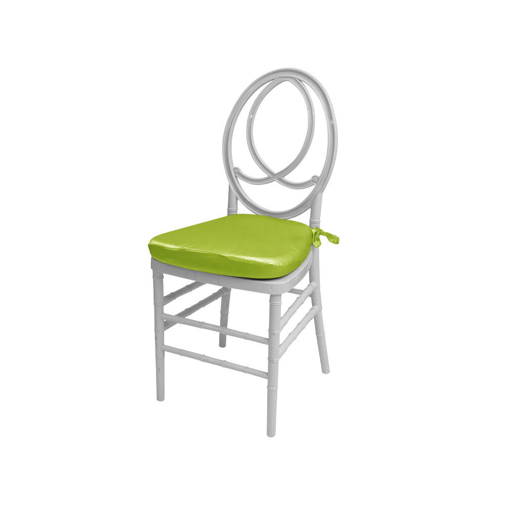 Infinity Chair White Cushion Lime Green - Resin Chairs