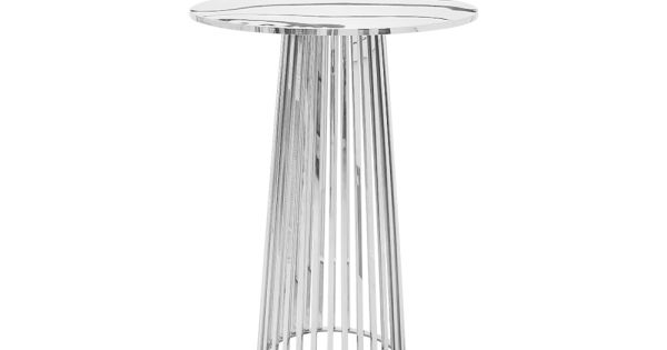 Reflection Bohemian Highboy Table Silver - Bohemian Highboy Table