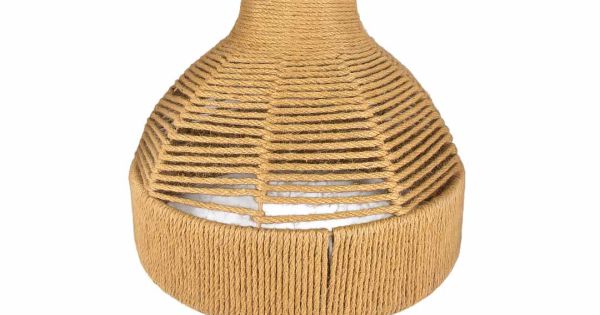 Jute Corn Husk Lamp - Pendant Lamp