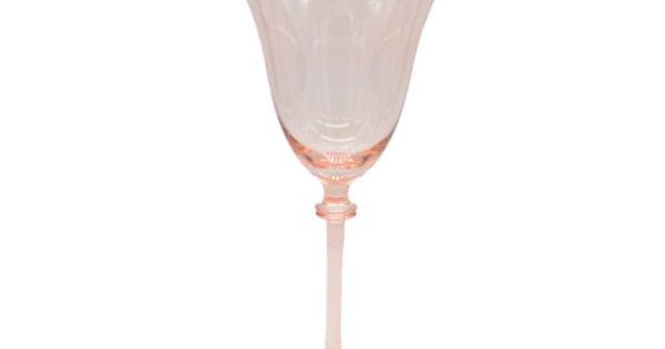 Glitz Blush Wine Glass (Rack 16) - glassware