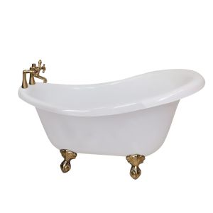 Royal bathtub with golden legs - Royal bathtub with golden legs