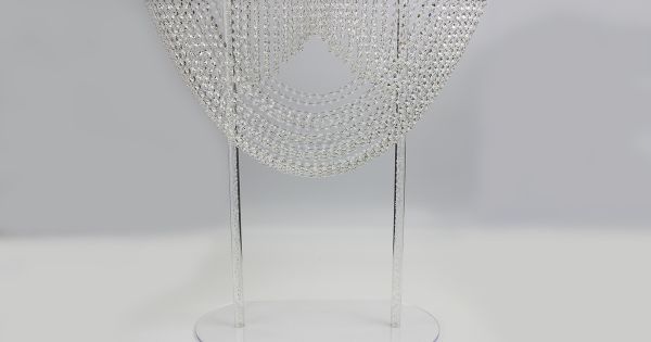 Acrylic Base (Arch) - Crystal Base