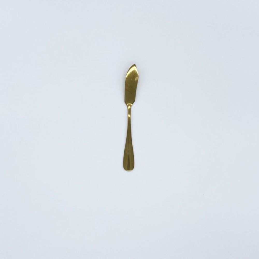 Modern Flatware Butter Knife Gold Set 10 - Modern Flatware Butter Knife ...