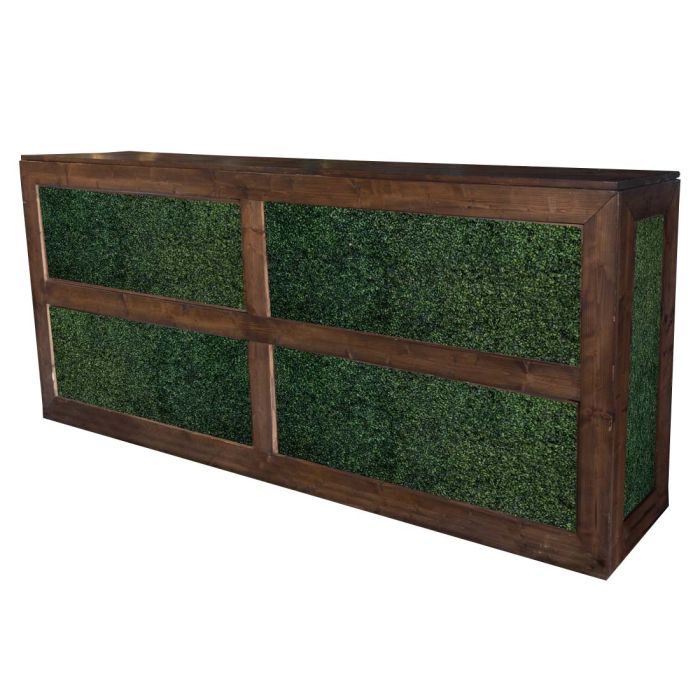 Rustic Wood Ladder - Bar Back