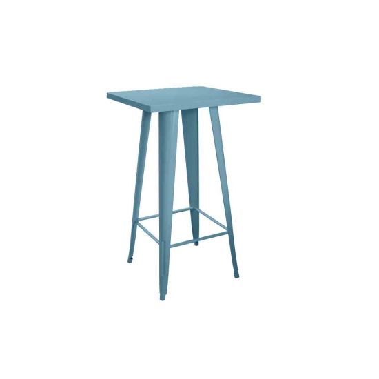 Urban Highboy Table Blue - Iron cocktail table